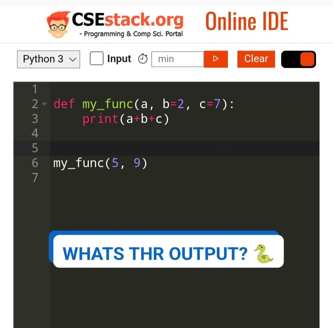 CSEstack on LinkedIn: #learnpython #pythonprogramming #100daysofcode CSEstack on LinkedIn: #learnpython #pythonprogramming #100daysofcode