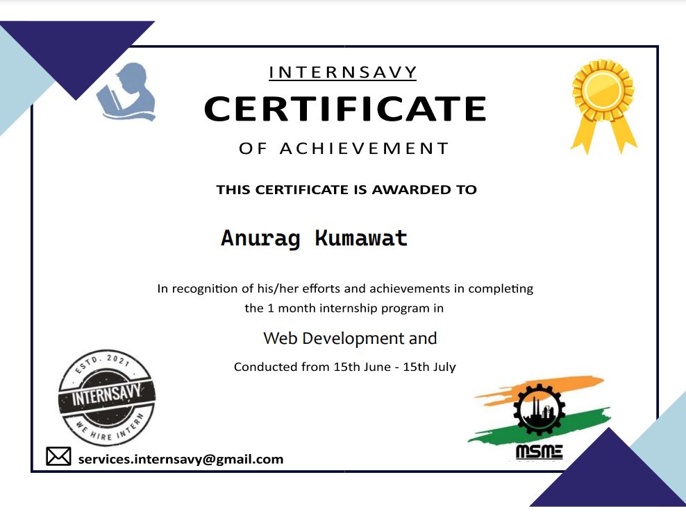 Anurag kumawat on LinkedIn: #python #internship Anurag kumawat on LinkedIn: #python #internship