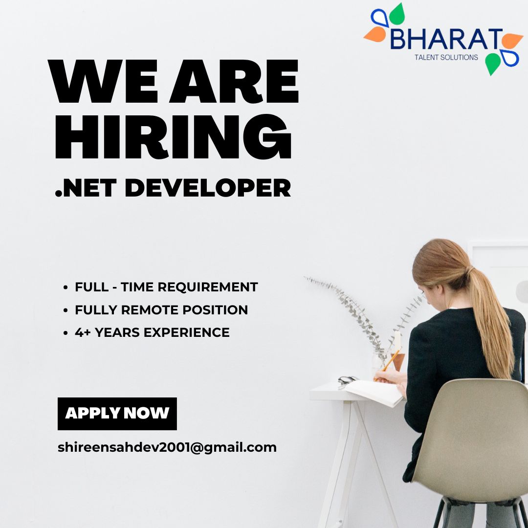 Shireen Sahdev on LinkedIn: #interested #jobs #dotnetcore # ... Shireen Sahdev on LinkedIn: #interested #jobs #dotnetcore # ...
