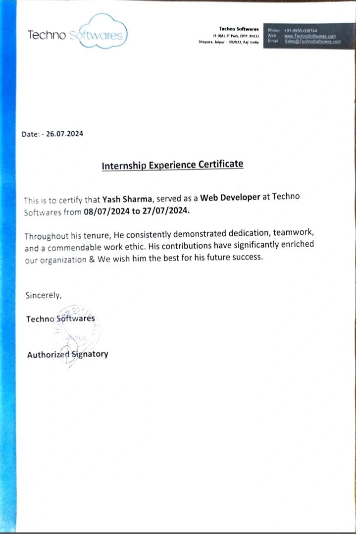 Yash Sharma on LinkedIn: #webdevelopment #softwaredevelopment #html # ... Yash Sharma on LinkedIn: #webdevelopment #softwaredevelopment #html # ...