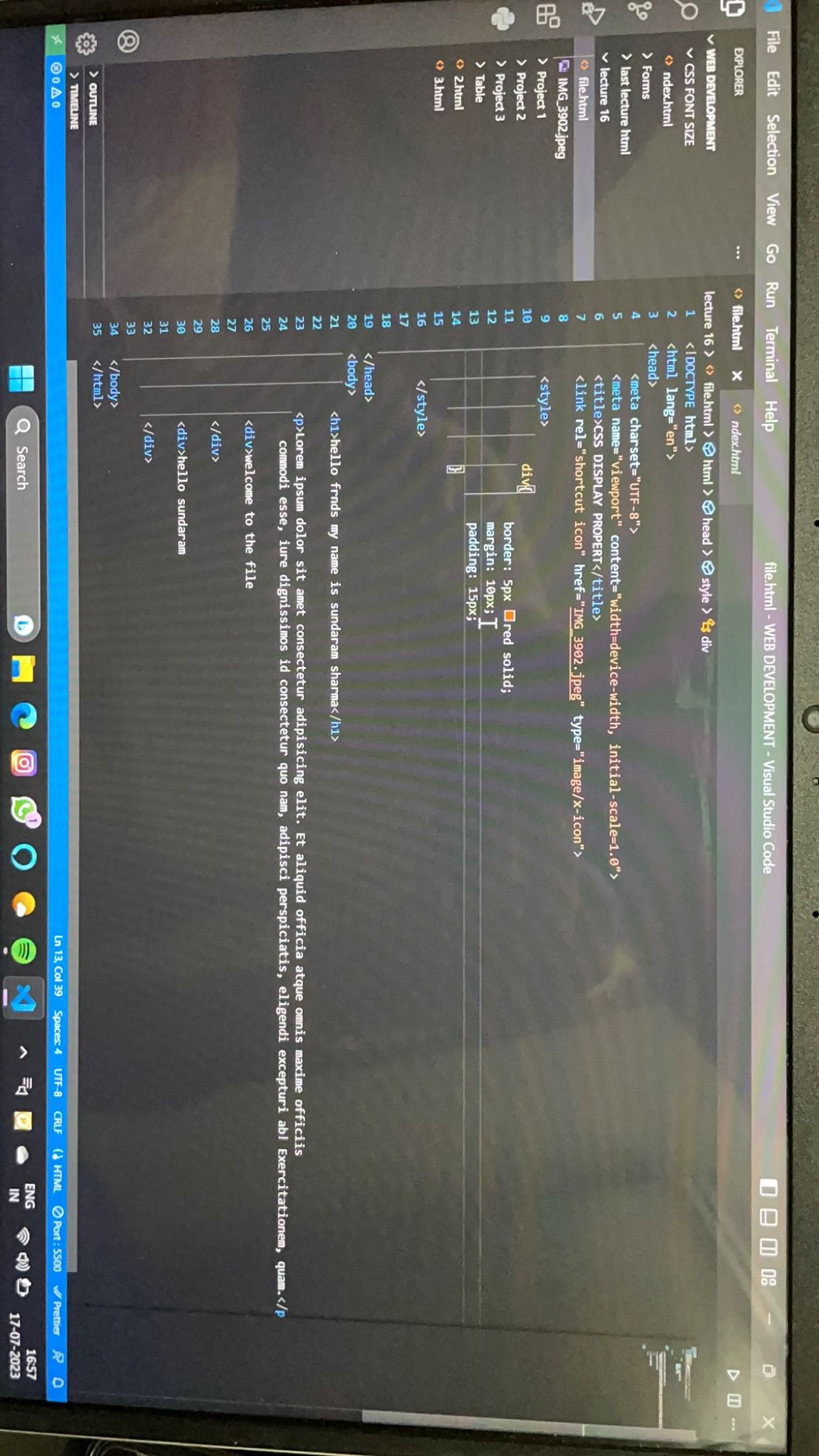Sundaram Sharma on LinkedIn: #webdevelopment #css #html Sundaram Sharma on LinkedIn: #webdevelopment #css #html