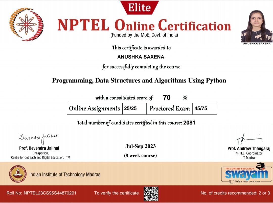 Anushka Saxena on LinkedIn: #programming Anushka Saxena on LinkedIn: #programming