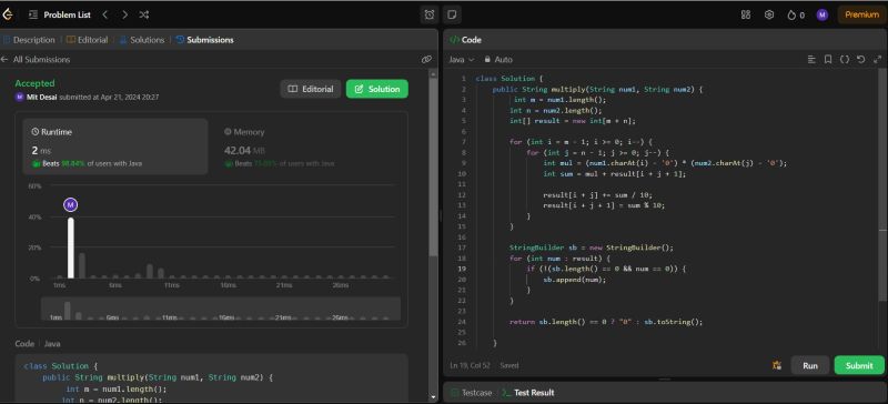 Mit Desai on LinkedIn: #100daysofcode #day5 #leetcode #codingjourney # ... Mit Desai on LinkedIn: #100daysofcode #day5 #leetcode #codingjourney # ...