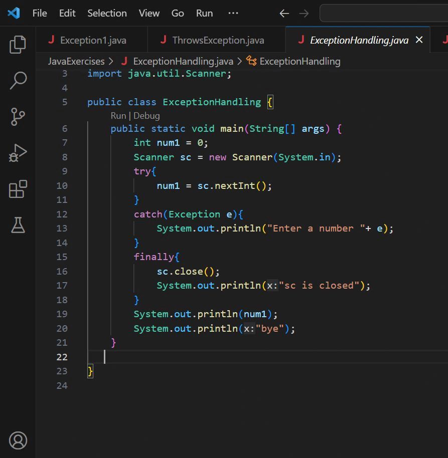 Govind Verma on LinkedIn: #javaprogramming #exceptionhandling # ... Govind Verma on LinkedIn: #javaprogramming #exceptionhandling # ...