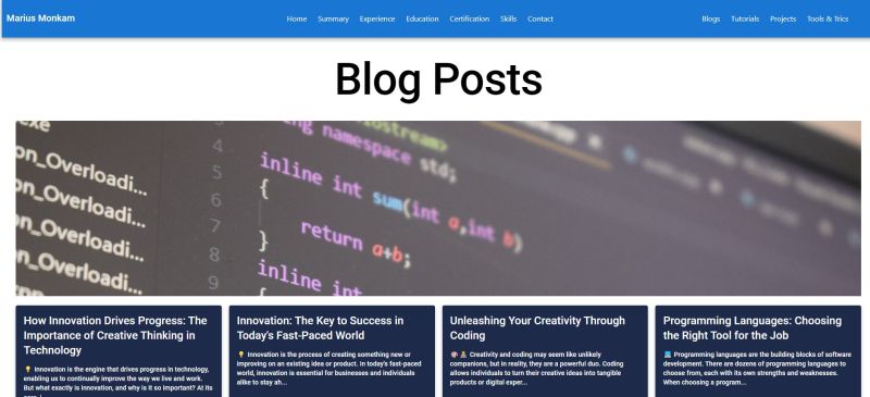 Marius Monkam on LinkedIn: #community #python #fastapi #react # ... Marius Monkam on LinkedIn: #community #python #fastapi #react # ...