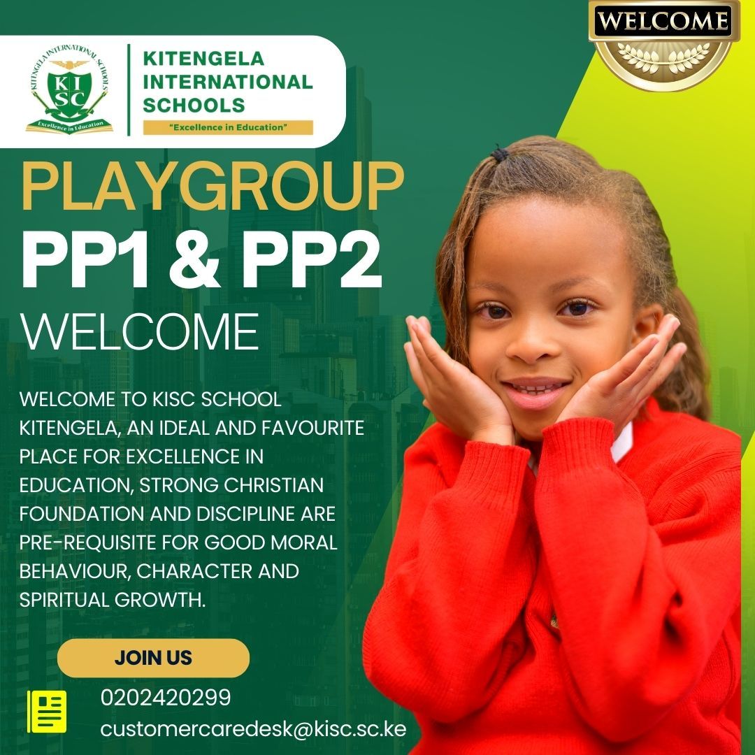 Kitengela International Schools PLC (KISC PLC). on LinkedIn: JOIN US ... Kitengela International Schools PLC (KISC PLC). on LinkedIn: JOIN US ...