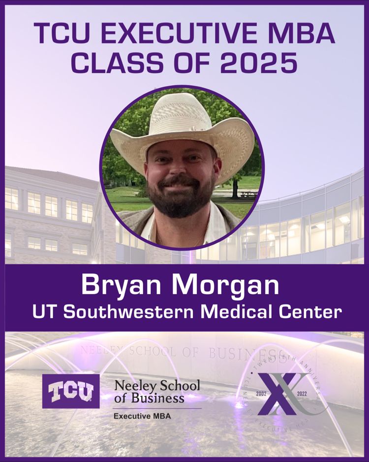 Bryan Morgan ATC, LAT on LinkedIn: #tcu #gofrogs #tcuemba #neeley #mba ... Bryan Morgan ATC, LAT on LinkedIn: #tcu #gofrogs #tcuemba #neeley #mba ...
