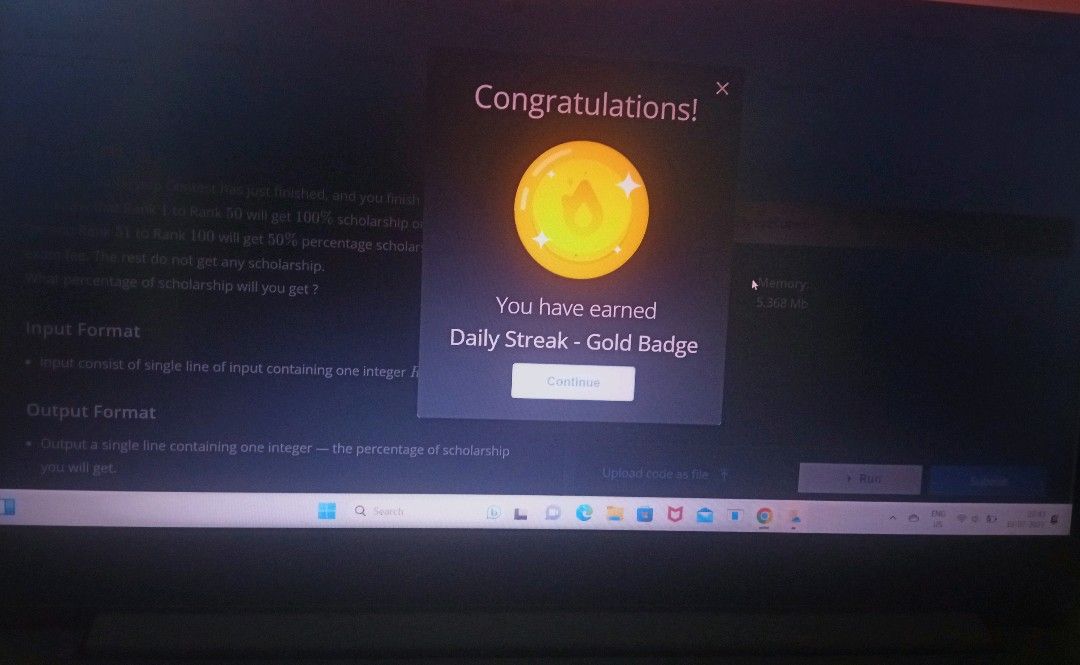 Nisha Kumari on LinkedIn: #codechef #codechef #goldbadge | 10 comments Nisha Kumari on LinkedIn: #codechef #codechef #goldbadge | 10 comments