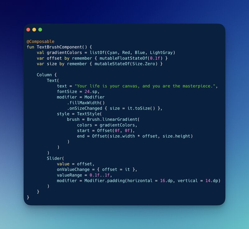 Arda K. on LinkedIn: #androiddev #jetpackcompose #androidprogramming # ... Arda K. on LinkedIn: #androiddev #jetpackcompose #androidprogramming # ...