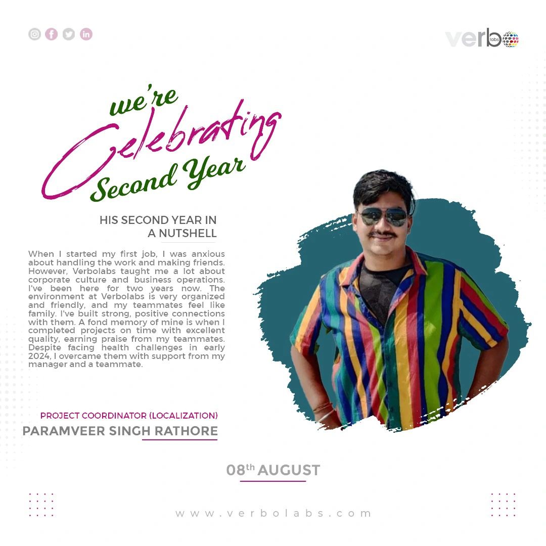 Paramveer singh Rathore on LinkedIn: #verbolabs Paramveer singh Rathore on LinkedIn: #verbolabs