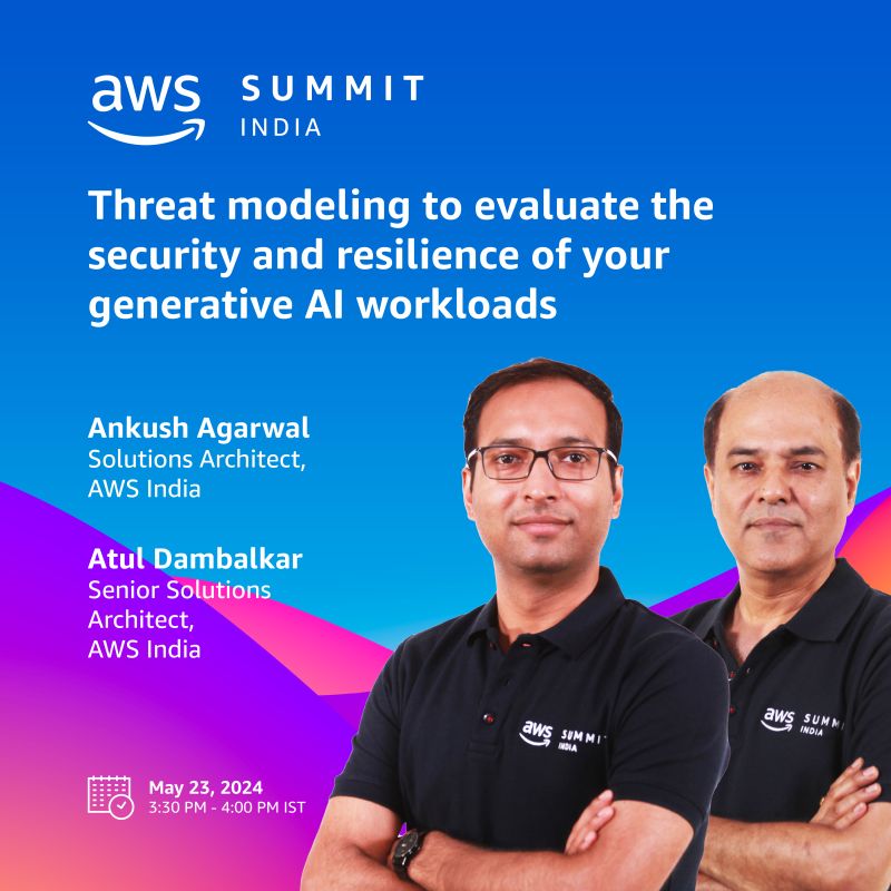 Ankush Agarwal on LinkedIn: #generativeai #security #aws # ... Ankush Agarwal on LinkedIn: #generativeai #security #aws # ...