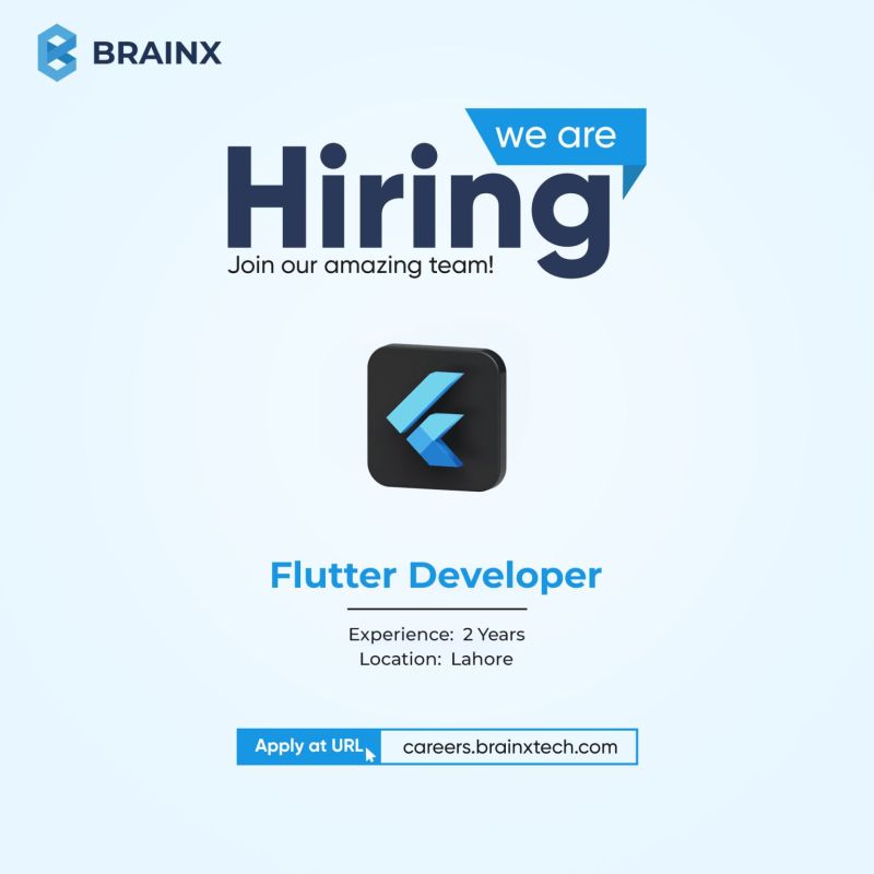 BrainX Technologies on LinkedIn: #flutter #flutterdeveloper # ... BrainX Technologies on LinkedIn: #flutter #flutterdeveloper # ...