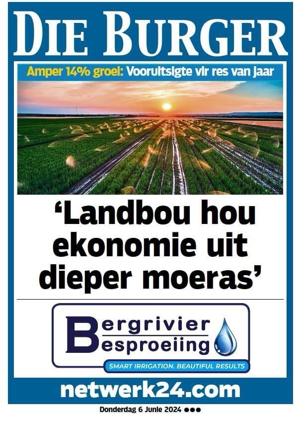 Bergrivier Besproeiing on LinkedIn: #bergrivierbesproeiing #landbou # ... Bergrivier Besproeiing on LinkedIn: #bergrivierbesproeiing #landbou # ...