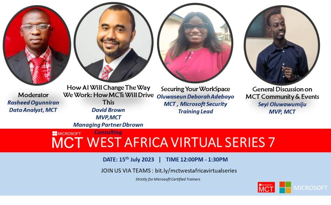 AYODEJI FOLARIN (MVP, MCT, MBA) posted on LinkedIn AYODEJI FOLARIN (MVP, MCT, MBA) posted on LinkedIn