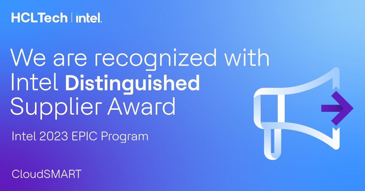 HCLTech Ecosystems on LinkedIn: HCLTech Earns Intel’s 2023 EPIC ... HCLTech Ecosystems on LinkedIn: HCLTech Earns Intel’s 2023 EPIC ...