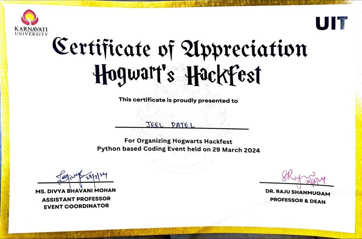 Jeel Patel on LinkedIn: #pythonprogramming #eventorganization # ... Jeel Patel on LinkedIn: #pythonprogramming #eventorganization # ...