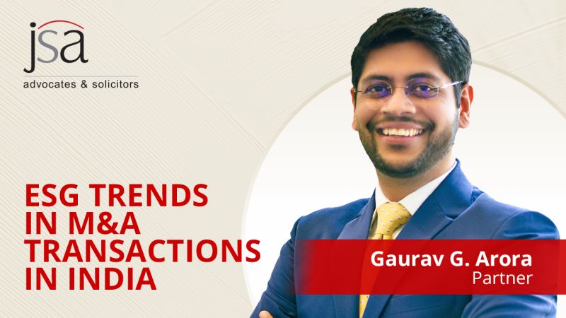 Gaurav G. Arora on LinkedIn: ESG Trends in M&A Transactions in India ... Gaurav G. Arora on LinkedIn: ESG Trends in M&A Transactions in India ...