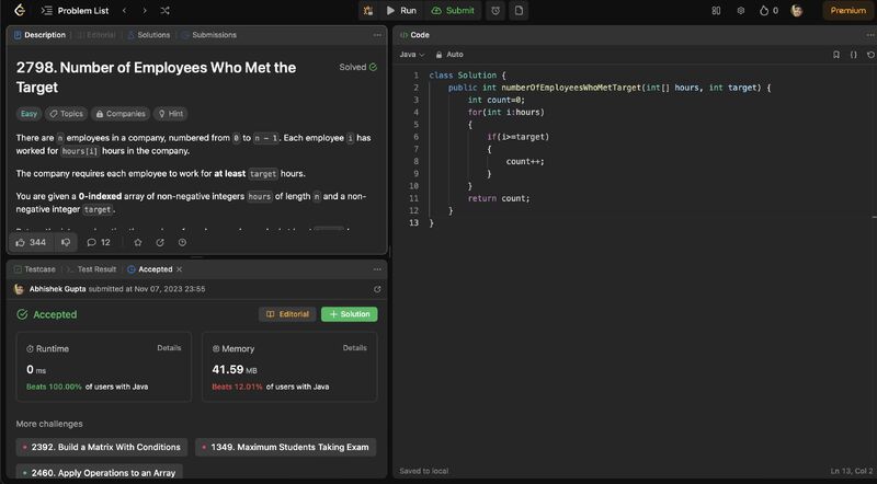 Abhishek Gupta on LinkedIn: #day32 #100dayscodingchallenge #java #leetcode Abhishek Gupta on LinkedIn: #day32 #100dayscodingchallenge #java #leetcode