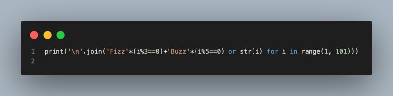Affan Mir on LinkedIn: #coding #python #fizzbuzz #codinginterviews # ... Affan Mir on LinkedIn: #coding #python #fizzbuzz #codinginterviews # ...
