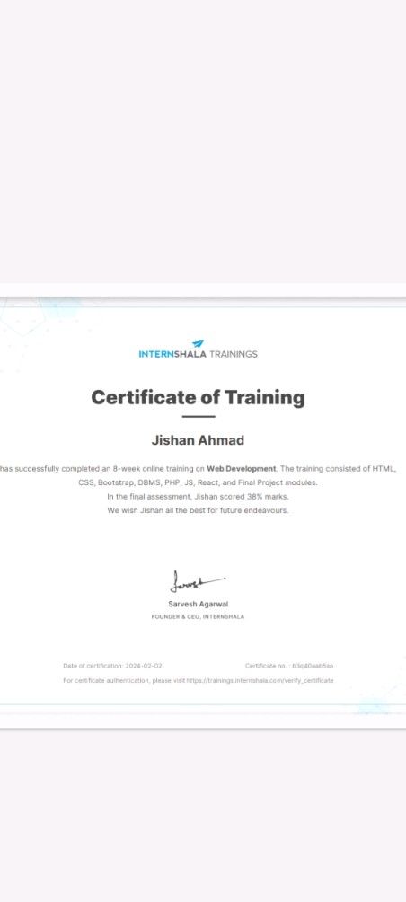 Jishan Ahmad on LinkedIn: #internshala #webdevelopment #css Jishan Ahmad on LinkedIn: #internshala #webdevelopment #css