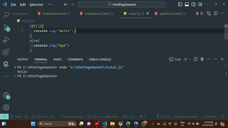 Ravindra Yadav on LinkedIn: In JavaScript, an empty array is considered ... Ravindra Yadav on LinkedIn: In JavaScript, an empty array is considered ...