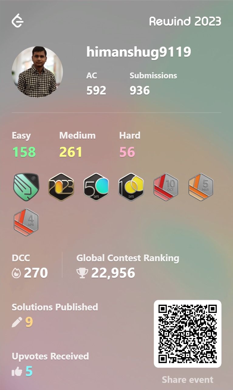 Himanshu Gupta on LinkedIn: #leetcode #leetcoderewind #learning #coding ... Himanshu Gupta on LinkedIn: #leetcode #leetcoderewind #learning #coding ...