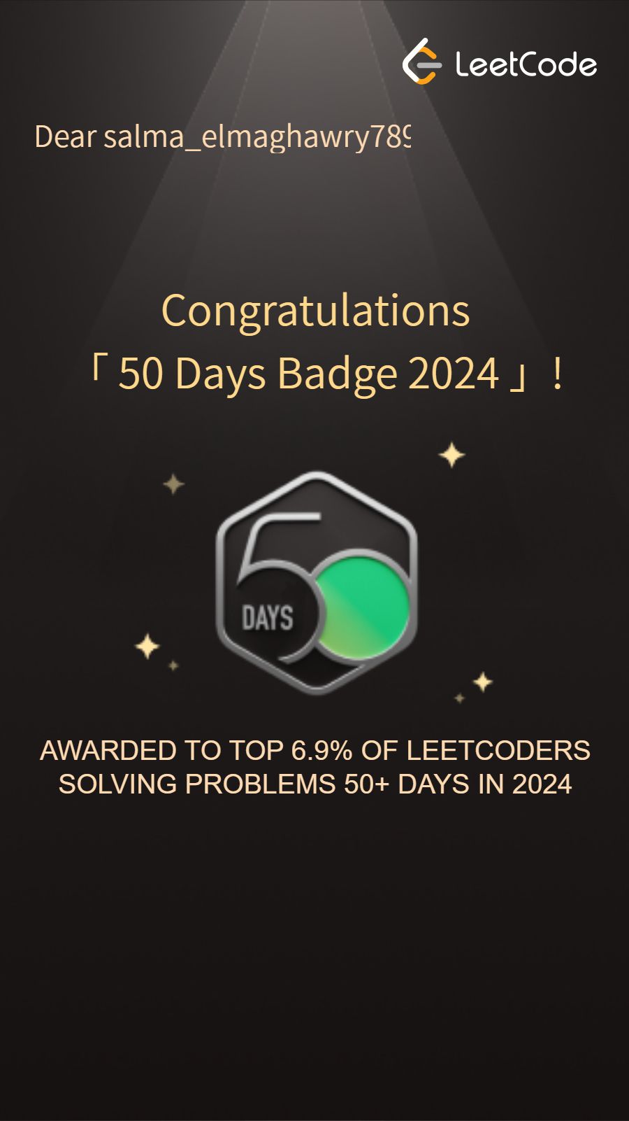 Salma Elmaghawry on LinkedIn: #leetcode #codingjourney #keepgrowing Salma Elmaghawry on LinkedIn: #leetcode #codingjourney #keepgrowing