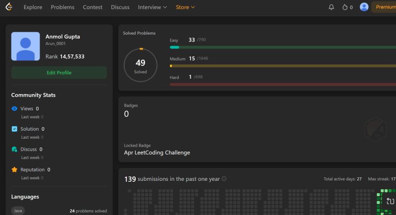 Arun Gupta on LinkedIn: #100daysofcodechallenge #day26 #leetcode # ... Arun Gupta on LinkedIn: #100daysofcodechallenge #day26 #leetcode # ...