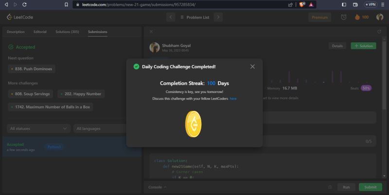 Shubham Goyal on LinkedIn: #learning #leetcode #leetcode2023 # ... Shubham Goyal on LinkedIn: #learning #leetcode #leetcode2023 # ...