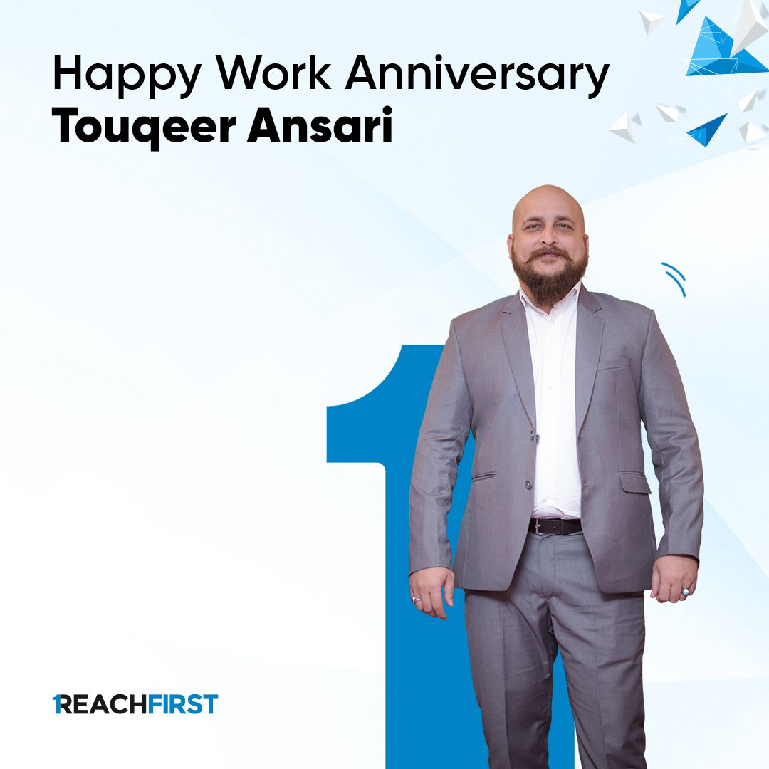 Reach First HR on LinkedIn: Congratulations Touqeer Ansari on your one ... Reach First HR on LinkedIn: Congratulations Touqeer Ansari on your one ...