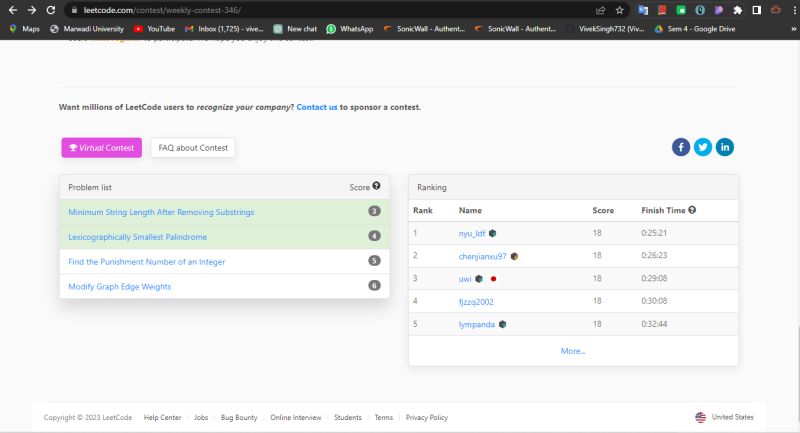 Vivek Kumar on LinkedIn: #leetcode #leetcode #dsa #codingcontest # ... Vivek Kumar on LinkedIn: #leetcode #leetcode #dsa #codingcontest # ...