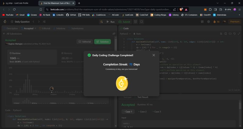 Raghav Mahajan on LinkedIn: #100daysofcode #codingchallenge #leetcode # ... Raghav Mahajan on LinkedIn: #100daysofcode #codingchallenge #leetcode # ...