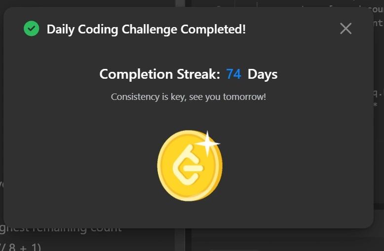 Anuj Mulhar on LinkedIn: #100daysofleetcode #leetcode #codingchallenge ... Anuj Mulhar on LinkedIn: #100daysofleetcode #leetcode #codingchallenge ...