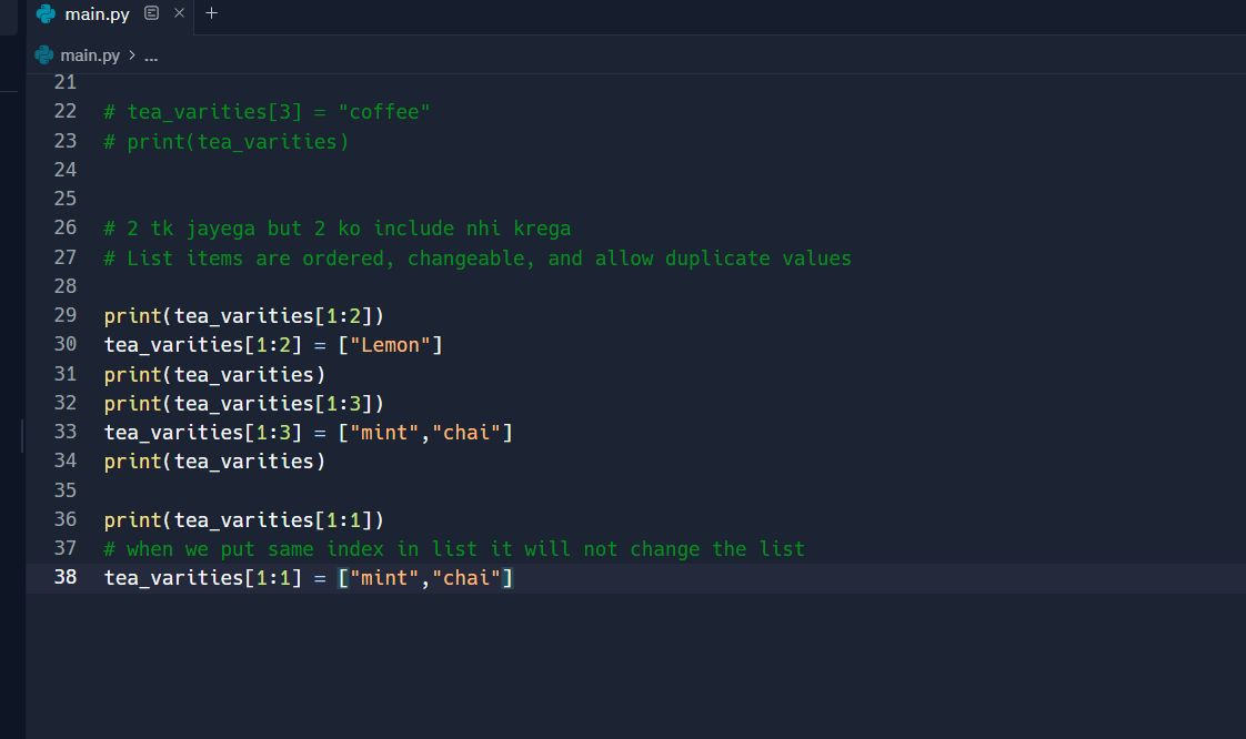 How to create, access, and modify lists in Python | ABHAY TEWATIA ... How to create, access, and modify lists in Python | ABHAY TEWATIA ...