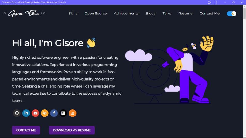 Gisore Brian on LinkedIn: #softwareengineer #devportfolio Gisore Brian on LinkedIn: #softwareengineer #devportfolio
