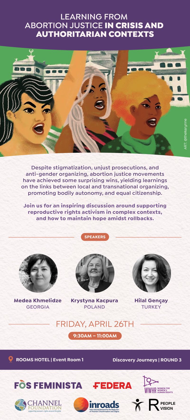 Fòs Feminista on LinkedIn: This week we’re in Tbilisi for the Human ... Fòs Feminista on LinkedIn: This week we’re in Tbilisi for the Human ...