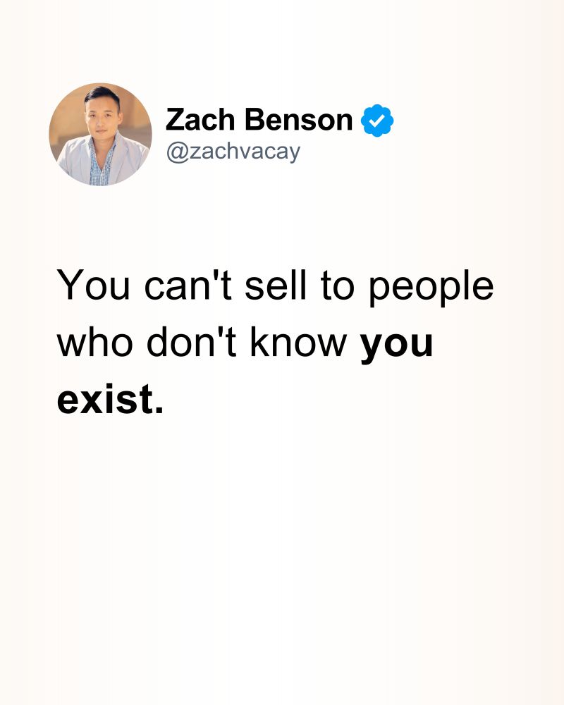 Zach Benson on LinkedIn: Most founders overlook their cheapest sales ... Zach Benson on LinkedIn: Most founders overlook their cheapest sales ...
