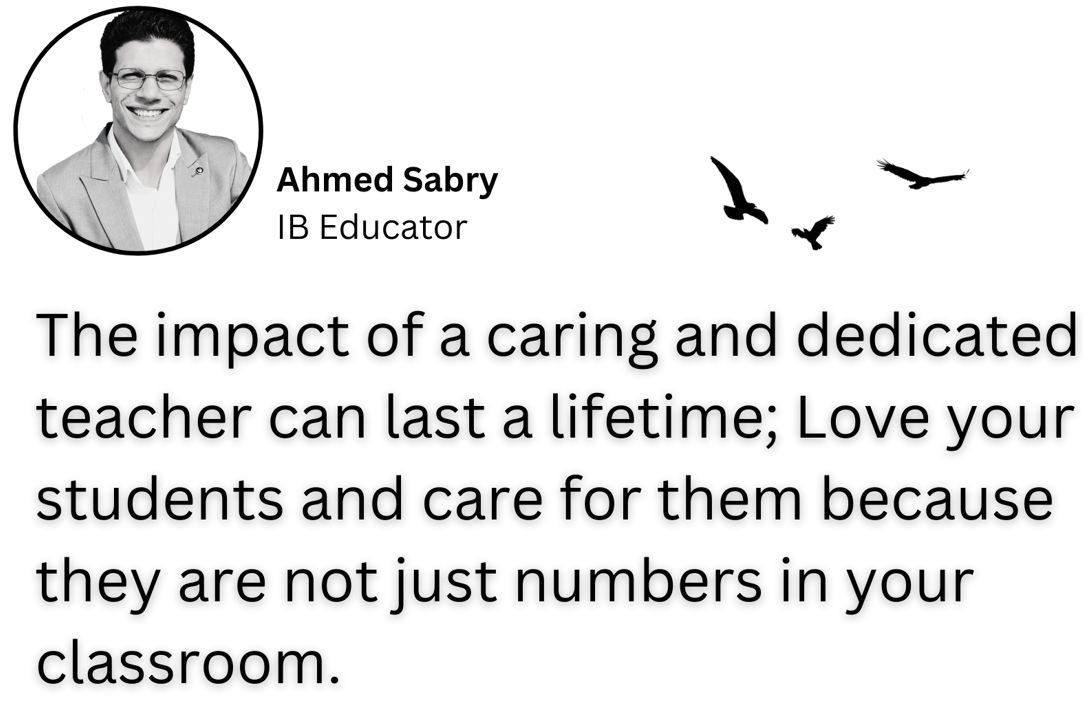 Ahmed Sabry on LinkedIn: #teachingwithheart #ibpyp #passion #teachingismore Ahmed Sabry on LinkedIn: #teachingwithheart #ibpyp #passion #teachingismore
