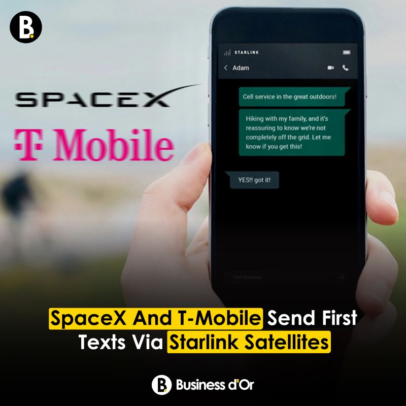 Business d'Or on LinkedIn: #starlink #tmobile #satellites #message #d2d ... Business d'Or on LinkedIn: #starlink #tmobile #satellites #message #d2d ...