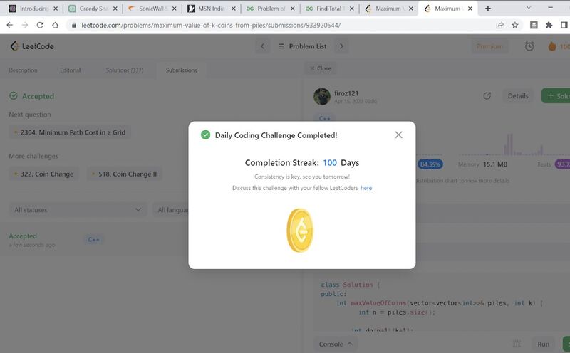 Firoz Hussain on LinkedIn: #leetcode #coding #100daysofcodingchallenge ... Firoz Hussain on LinkedIn: #leetcode #coding #100daysofcodingchallenge ...