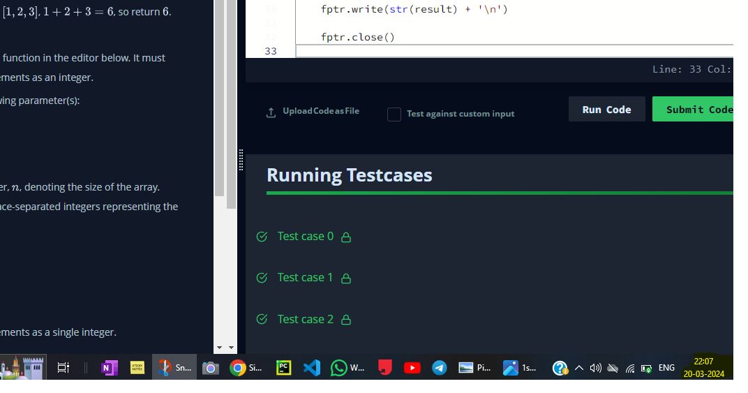 Rohit Gopal on LinkedIn: π Day 17 / 90 : Hackerrank - DS(array) Rohit Gopal on LinkedIn: π Day 17 / 90 : Hackerrank - DS(array)