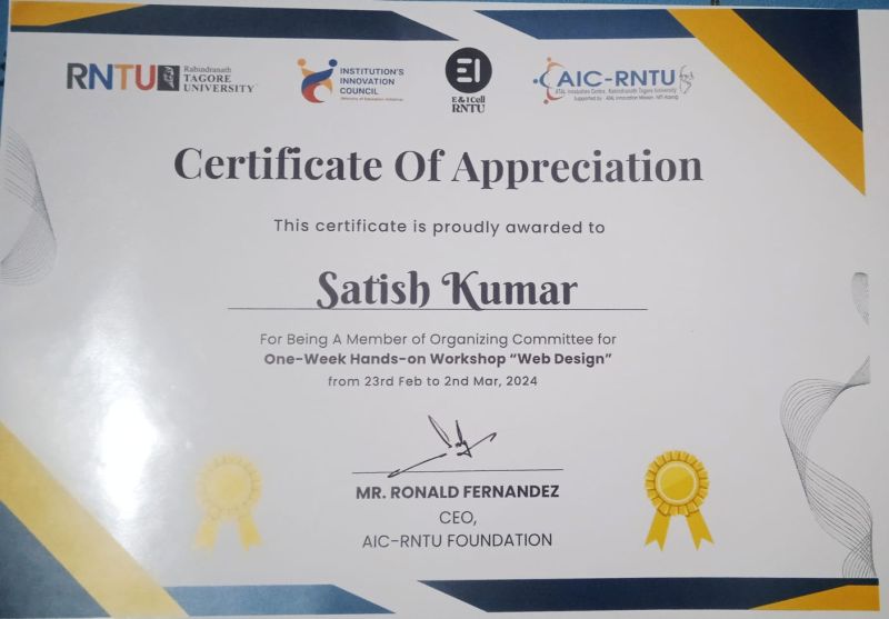 Satish Kumar on LinkedIn: #html5 #css3 #javascript #webdesign #workshop ... Satish Kumar on LinkedIn: #html5 #css3 #javascript #webdesign #workshop ...