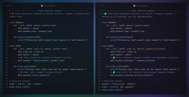 Ahmad Nouh on LinkedIn: #softwaredesign #python #programming #codingtips Ahmad Nouh on LinkedIn: #softwaredesign #python #programming #codingtips