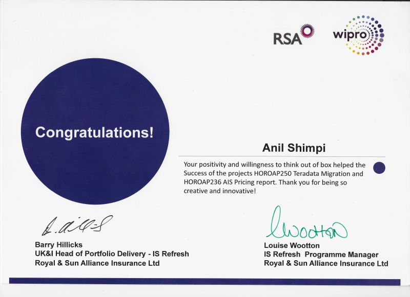 Anil Shimpi on LinkedIn: #appreciationaward #rsa #wipro #recognition # ... Anil Shimpi on LinkedIn: #appreciationaward #rsa #wipro #recognition # ...