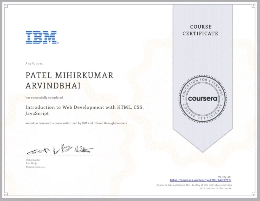 Mihir Patel on LinkedIn: #html #css #javascript #webdevelopment # ... Mihir Patel on LinkedIn: #html #css #javascript #webdevelopment # ...
