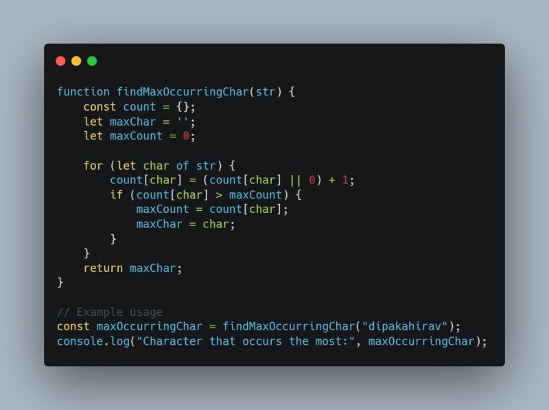 How to find character in string using JavaScript | Dipak Ahirav posted ... How to find character in string using JavaScript | Dipak Ahirav posted ...
