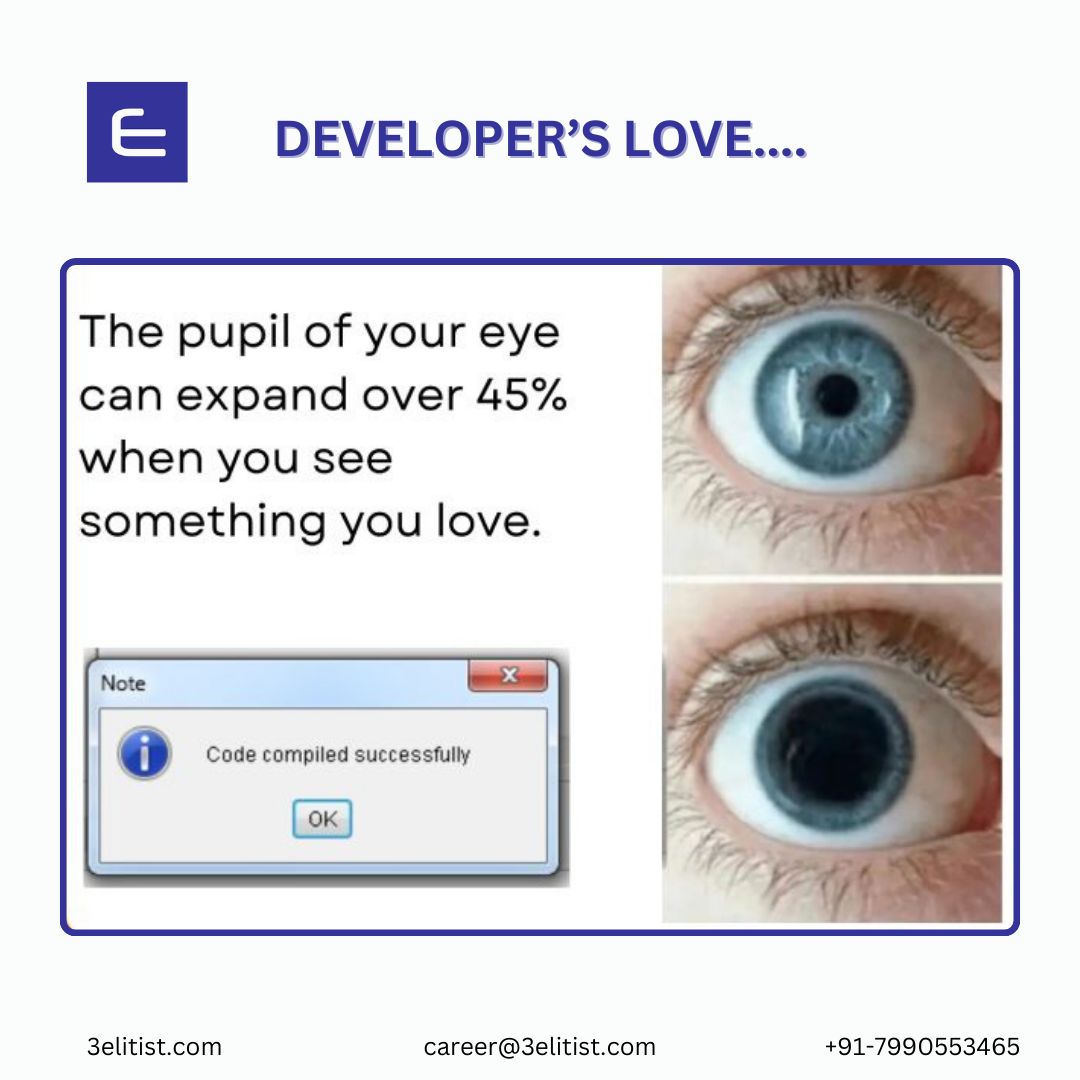 ELITIST SOFTWARE SOLUTIONS LLP on LinkedIn: #programmingmeme # ... ELITIST SOFTWARE SOLUTIONS LLP on LinkedIn: #programmingmeme # ...