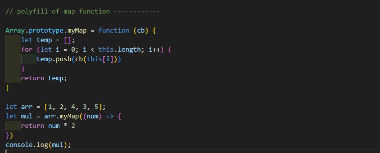Vikas Gupta on LinkedIn: Learn JavaScript with me. 💡 polyfill of map() Vikas Gupta on LinkedIn: Learn JavaScript with me. 💡 polyfill of map()