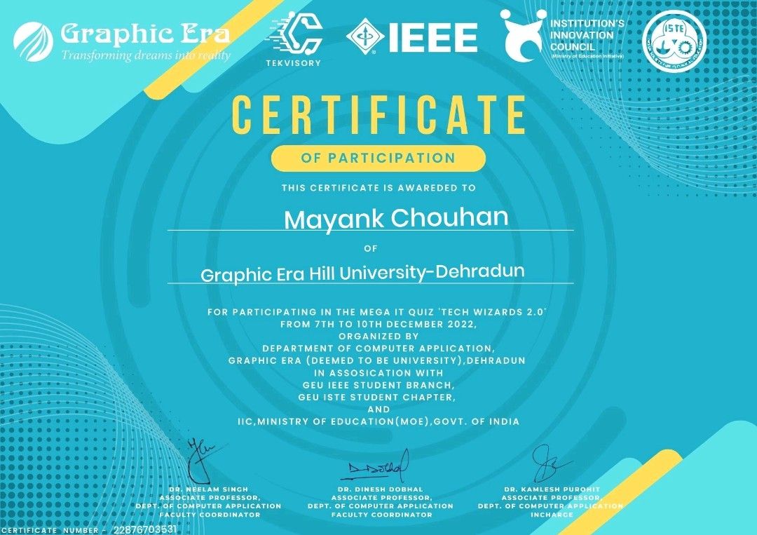 Mayank Chouhan posted on LinkedIn Mayank Chouhan posted on LinkedIn